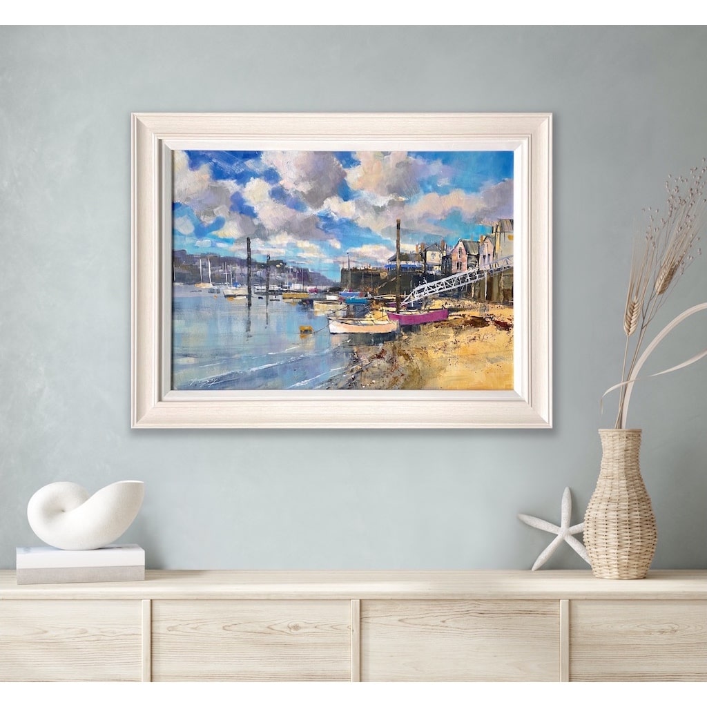 Summer Skies, Fowey – Mid Cornwall Galleries