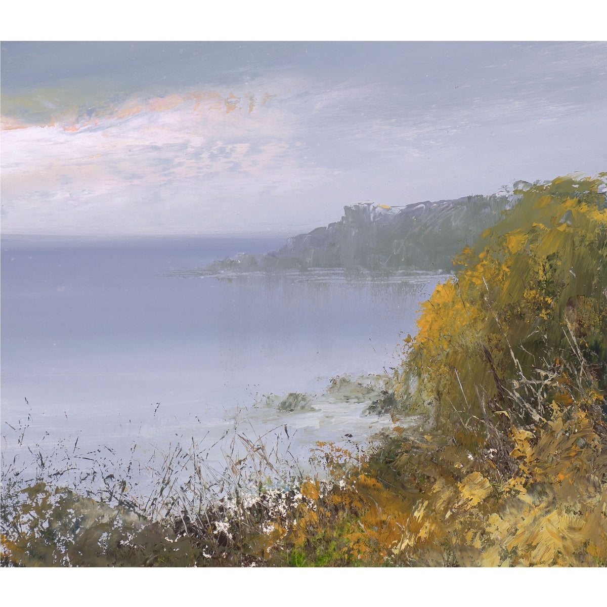 November Colours, St Catherine's Castle – Mid Cornwall Galleries