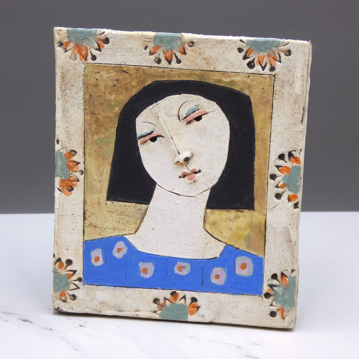 Portrait Tile III – Mid Cornwall Galleries